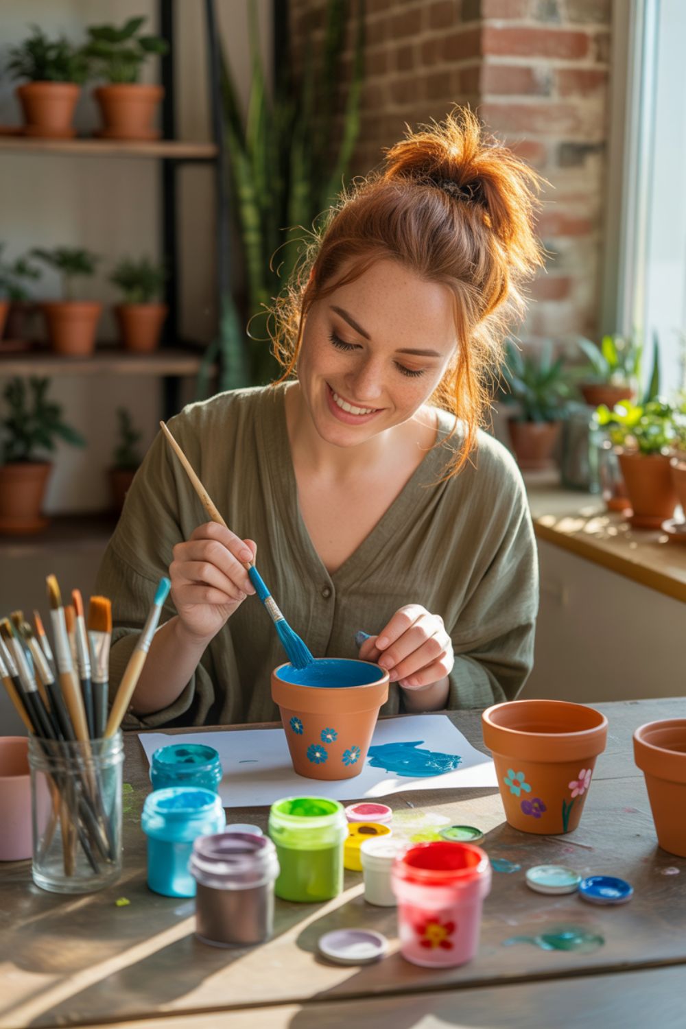 20+ Easy Flower Pot Painting Ideas Transform Your Home