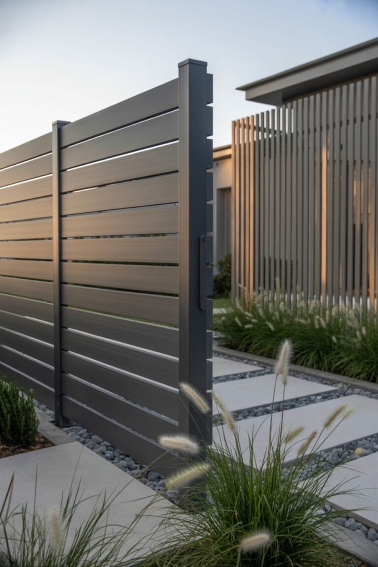 27+ Stylish Modern Fence Designs Ideas To Transform Your Property