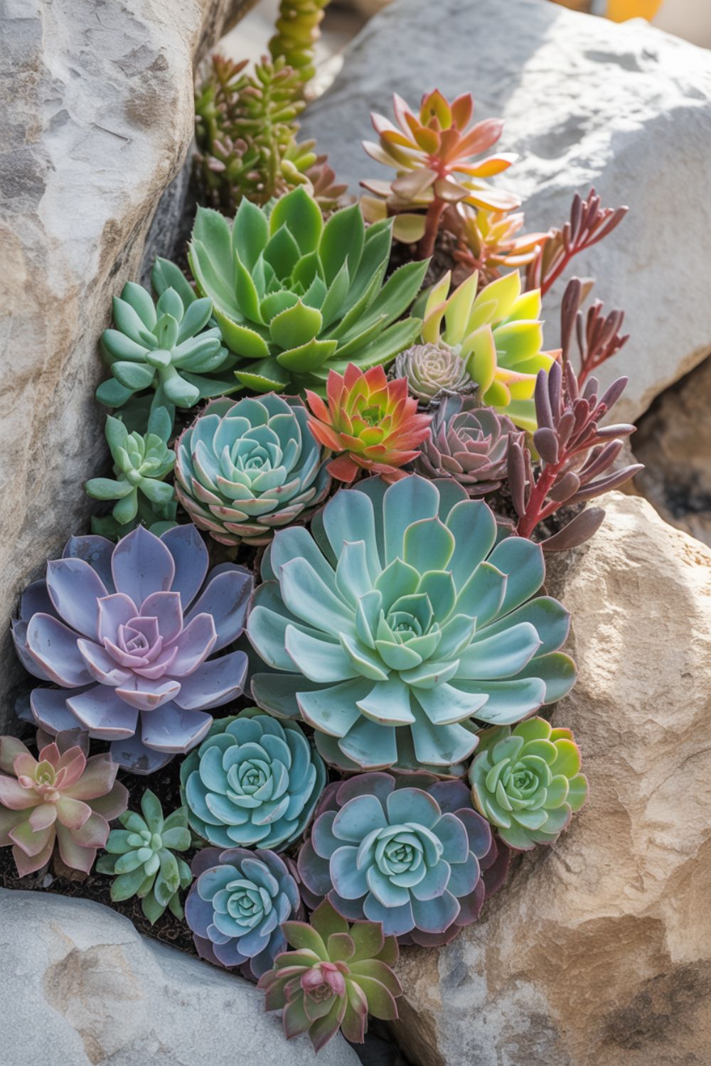 25+ Easy Succulent Rock Garden Ideas For Stunning Outdoor Spaces