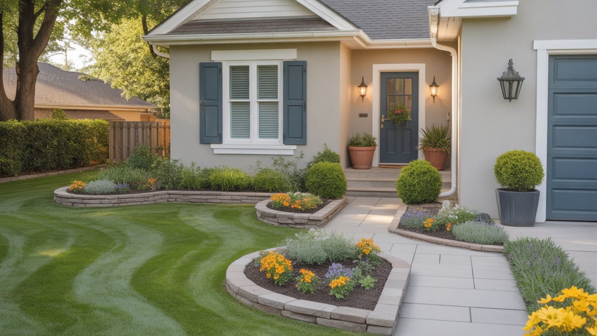 50+ Easy Home Landscaping Ideas For A Beautiful Home Exterior