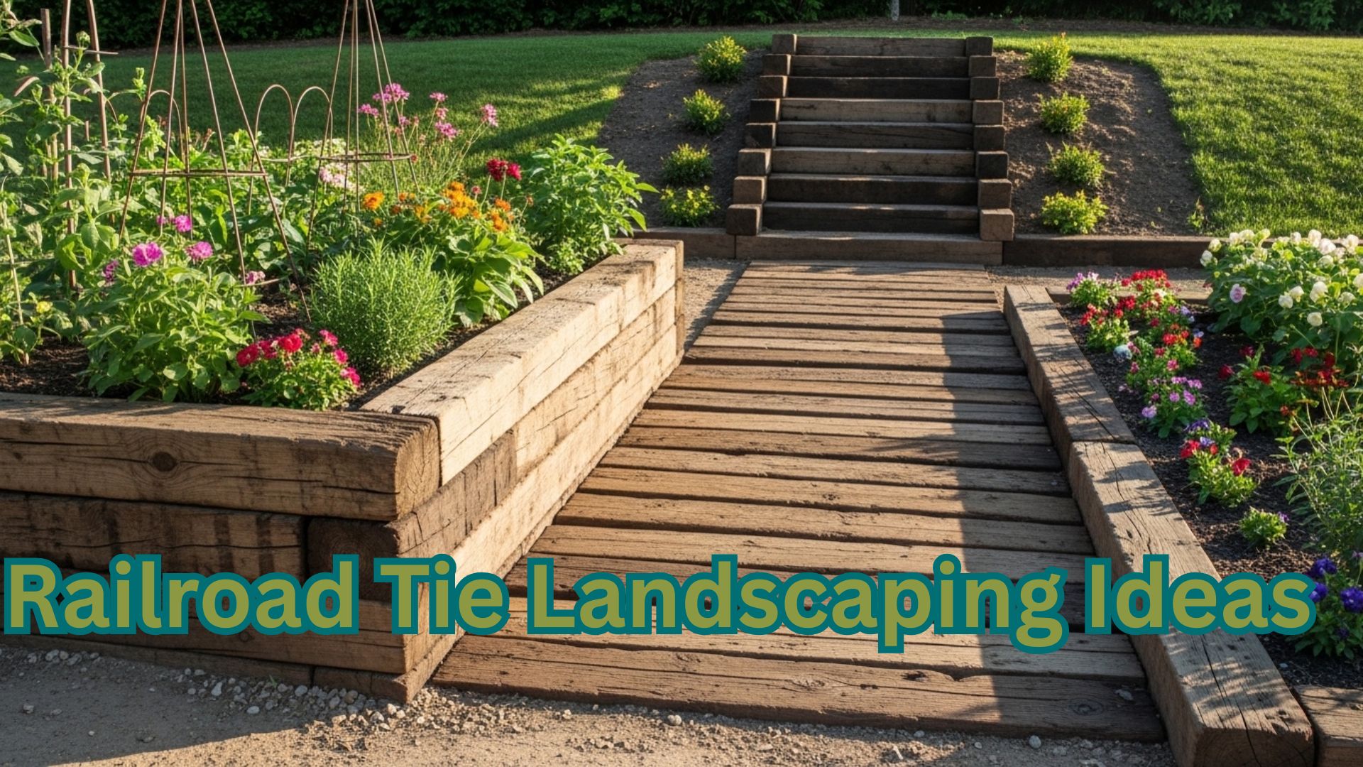 Genius Railroad Tie Landscaping Ideas That Will Transform Your Yard